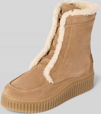 Marc O'Polo Stiefeletten aus reinem Rindsvelours