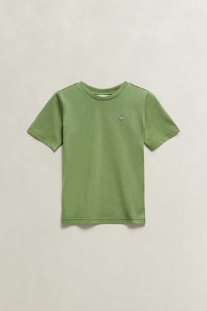GANT Kinder Shield T-Shirt (110/116) HERB Gr&uuml;n