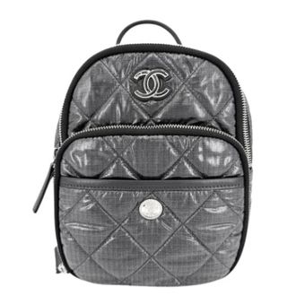 Chanel Pre-owned Matelasse Rucksack - - Pre-owned - Damen - Grau - ONE SIZE
