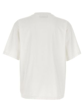 Dsquared2 Logo-Embossed Sponge Patch T-Shirt - White