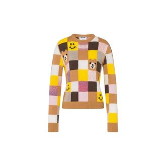 Moschino Damen, Strickwaren, Mehrfarbig, XLGr&ouml;&szlig;e