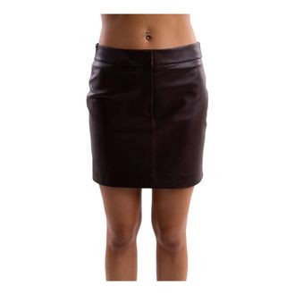 Marella Mlsnero Skirt - Femme - Jupes - Brun - Taille: 36 FR