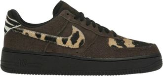 Nike Femme, Chaussures, Brun, Taille: 39 EU Air Force 1 Low Animal Print