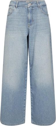 Mos Mosh MOS Mosh, Femme, Jeans, Bleu, Taille: W30 Wide Jeans