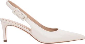 Estro & Luminara Femme, Chaussures, Beige, Taille: 38 EU Escarpins Slingback &agrave; Talon Aiguille