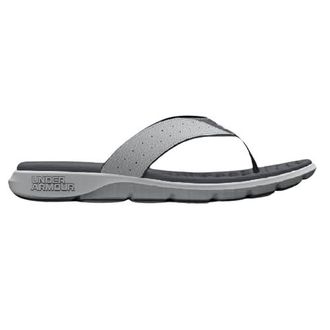 Under Armour Tongs Ignite 7 pour homme, (102) Mod Gray/Pitch Gray/Mod Gray, 45 EU