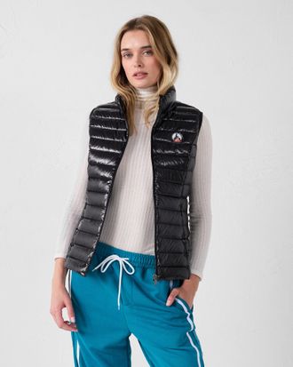 Jott Doudoune l&eacute;g&egrave;re sans manches Noir Seda shiny - Taille XL