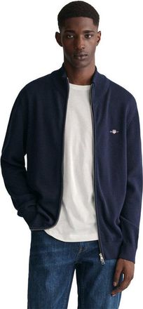 GANT Sweatshirt Herren Strickjacke Baumwolle