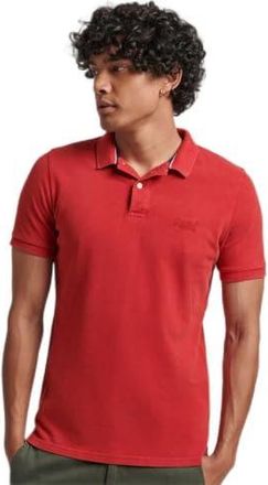 Superdry Vint Destroy Polo Maillot de survêtement, Rouge (Varsity Red), XL Homme