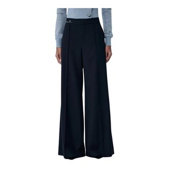 Marni Wollhose mit Schneiderdetails - - Trousers - Damen - Schwarzk - M