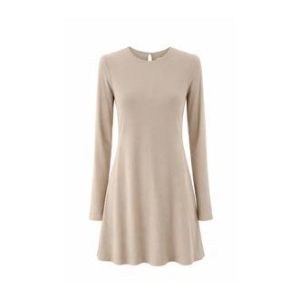 Silvian Heach Damen, Kleider, Beige, LGr&ouml;&szlig;e