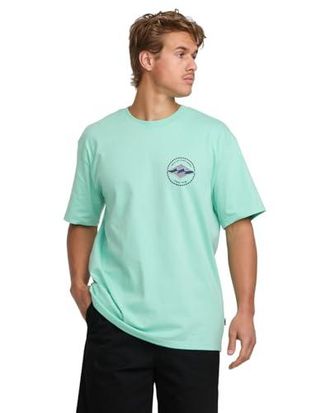 Billabong Rotor Diamond T-Shirt Graphique &agrave; Manches Courtes pour Homme, Bermudes S125, S