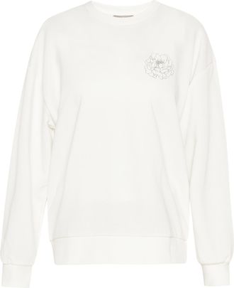 Usha Sweatshirt Frauen Wei&szlig;