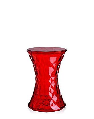 Kartell Stone, Hocker, Rot