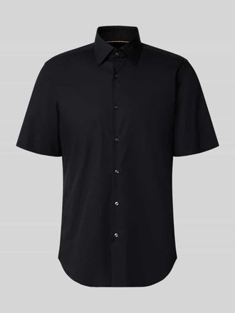 HUGO BOSS Regular Fit Businesshemd aus Baumwoll-Mix Modell H-JOE-K-SH-C1-262