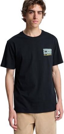 Quiksilver T-shirt &agrave; manches courtes pour homme Ripples Noir, Noir, XXL