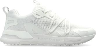 Versace Jeans Couture Homme, Chaussures, Blanc, Taille: 41 EU Logo Sports Shoes