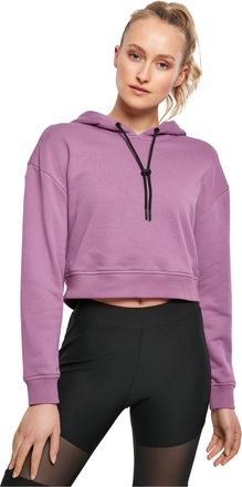 Urban Classics Ladies Short Terry Hoody, duskviolet, 3XL