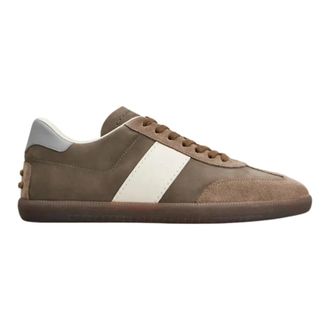 Tod's Homme, Chaussures, Brun, Taille: 43 1/2 EU Baskets