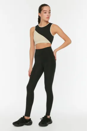 Trendyol Femmes/Filles Taille 7/8 Taille haute mince Jambi&egrave;res de sport