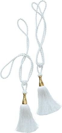 Jotex Jotex ELEGANT Raffhalter mit Quasten, 2 St. Blau