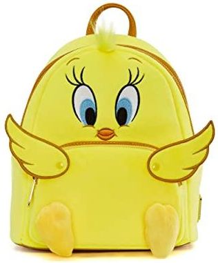 Loungefly Looney Tunes Tweety Plush Womens Double Strap Shoulder Bag Purse