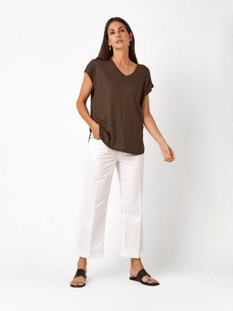 Toni T-Shirt Evi mit V-Ausschnitt
