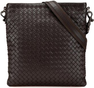 Bottega Veneta Hobo Bags - Nappa Intrecciato Crossbody - Gr. unisize - in Braun - f&uuml;r Damen