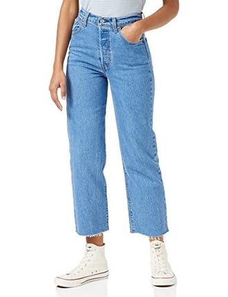 Levi's Femme Ribcage Straight Ankle, Jazz Wave, 29W / 31L