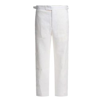 Bode Leinenhose - - Trousers - Herren - Wei&szlig; - W33