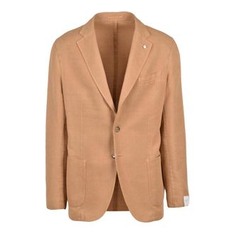 L.B.M. 1911 Blazer Stondato - - Jackets - Herren - Braun - 3XL