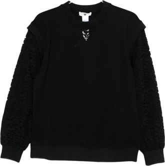 Twinset Femme, Sweatshirts et sweats à capuche, Noir, Taille: 42 FR Sweater