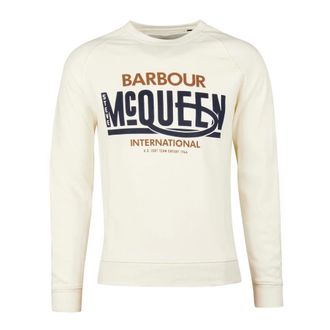 Barbour Homme, Sweatshirts et sweats à capuche, Blanc, Taille: XL SweaT-shirt Randall Crew en Whisper White