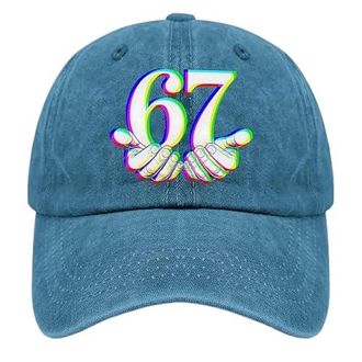 Generico Casquette de baseball - Casquette de baseball r&eacute;tro tendance unisexe | pour hommes, femmes, jeunes, adolescents, randonn&eacute;e, voyage, sport, p&ecirc;che, camp