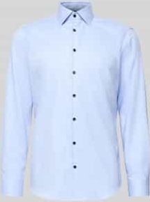 Christian Berg Regular Fit Business Hemd aus Baumwolle mit Kentkragen