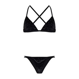 Balmain Femme, Maillots de bain, Noir, Taille: 44 FR Maillot de bain deux pi&egrave;ces