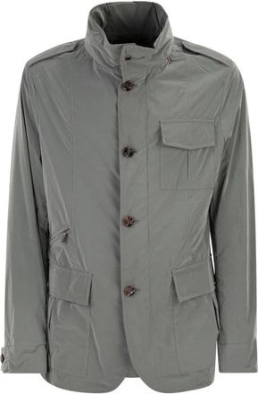 Moorer Porto OS Field Jacket - Homme - Vestes - Vert - Taille: 3XL