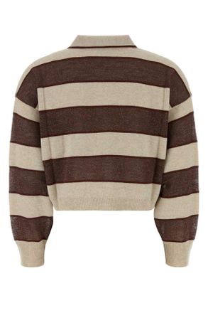 Brunello Cucinelli Sweater Polo Sweater - Brown