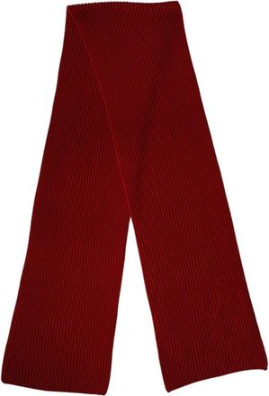 Dolce & Gabbana Homme, Accessoires, Rouge, Taille: ONE Size &Eacute;charpe Ch&acirc;le Enveloppante en Laine Tricot&eacute;e