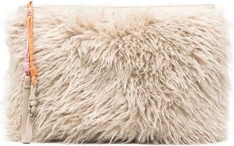 Twin-Set pochette à anse poignet - Tons neutres