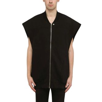 Rick Owens Homme, Vestes, Noir, Taille: M Drkshdw Jumbo Flight Vest