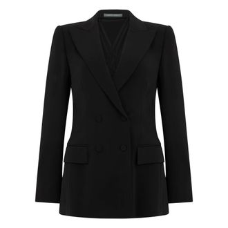 Alberta Ferretti Damen, Jacken, Schwarzk, MGr&ouml;&szlig;e