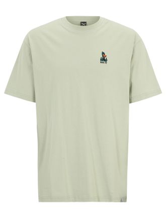 Iriedaily Herren T-Shirt What The Duck Bio-Baumwolle Relaxed Fit M Light sage