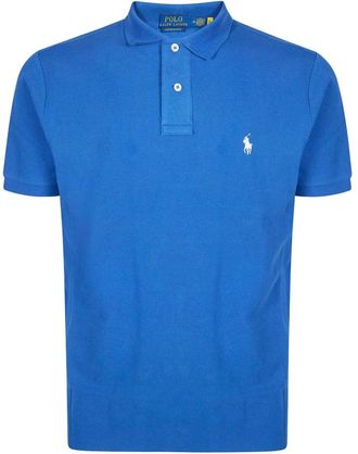 Polo Ralph Lauren Homme, Tops, Bleu, Taille: XL Polo Slim Fit