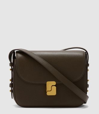 SOEUR Sac Bellissima Mini Kaki Fonce