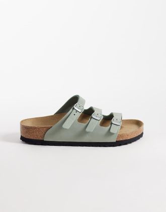 Birkenstock Florida - Sandales - Sauge pure-Bleu