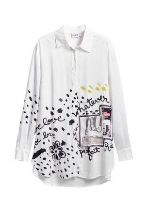 Desigual CAM_PERSÉFONE, 1000 White, XS