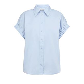 Co'Couture Femme, Blouses et Chemises, Bleu, Taille: 42 FR Hauts