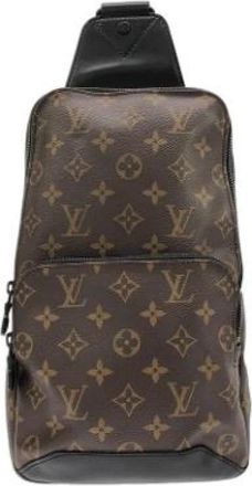 Louis Vuitton Pre-owned Vintage Canvas Shoulder Bag - Homme - Pre-owned - Brun - Taille: ONE Size