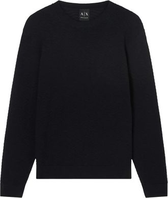 A|X Armani Exchange Homme, Pulls, Bleu, Taille: L Pullover Xm002435 Af10454